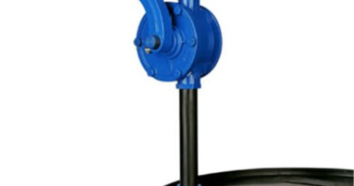 Aluminum Rotary Hand Fuel Transfer Pump | Diesel Hand Pump |… | CTS