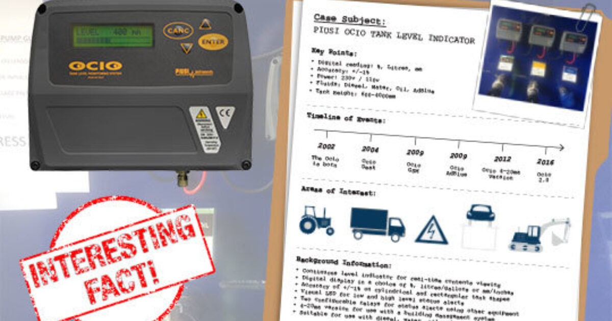 Case File: Piusi Ocio Tank Level Indicator | CTS