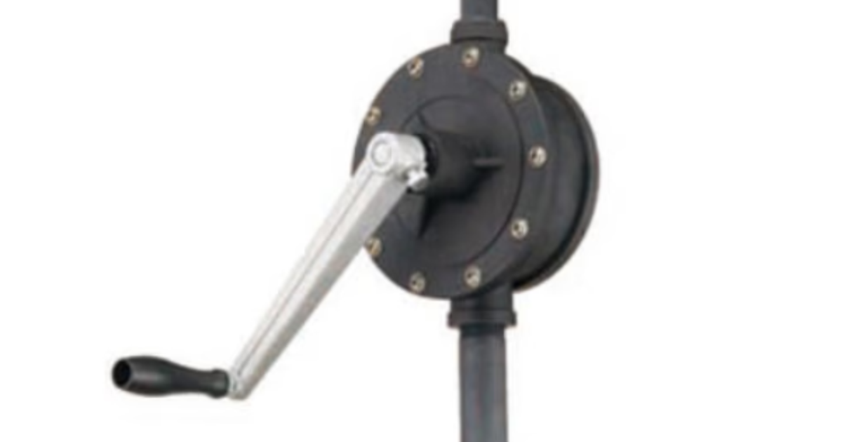 Plastic Chemical Hand Pump | Hand Fuel Transfer Pump | CTS