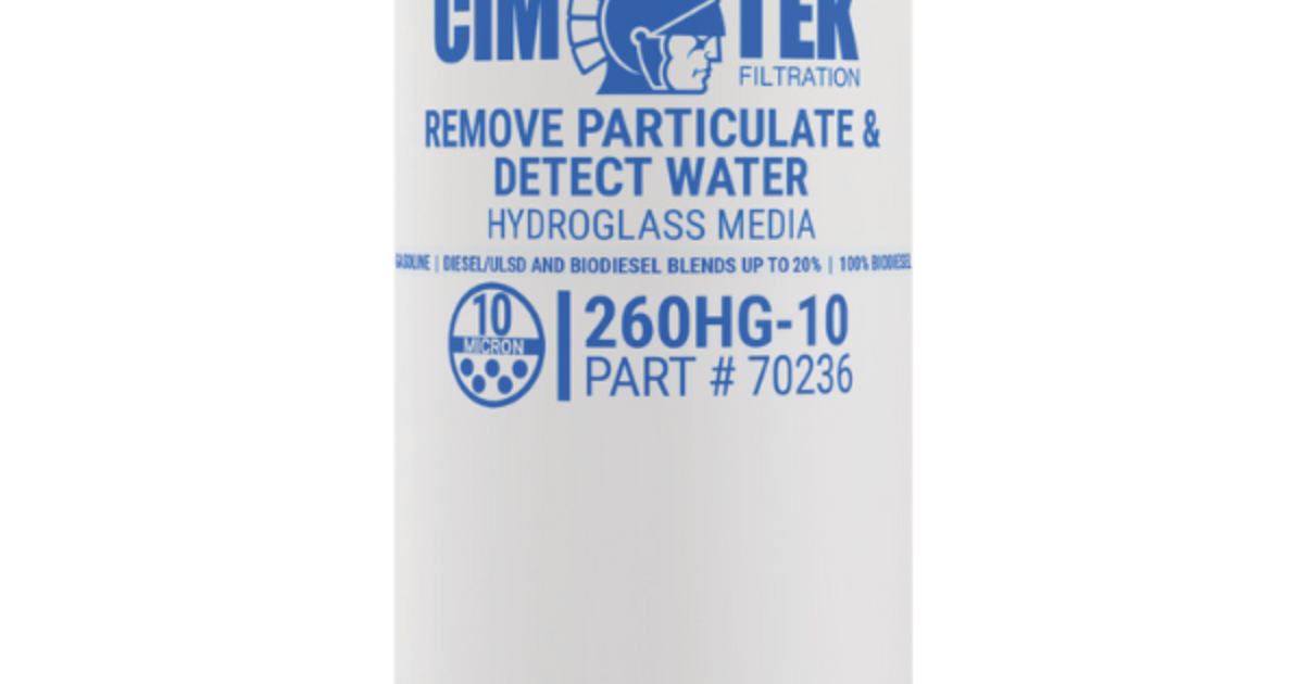 Cim-Tek 70236 Hydroglass Bio Fuel Tank Filter for Water &… | CTS