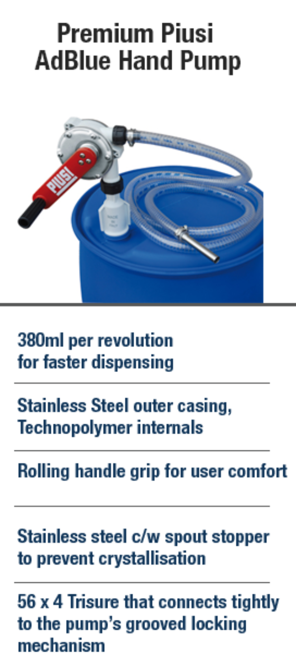 5 Comparisons That Prove How Premium The Piusi AdBlue Hand Pump… | CTS