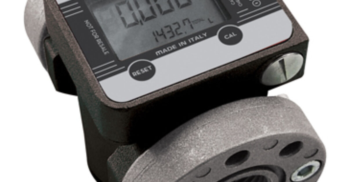 Piusi K600/3 Diesel Flow Meter & Digital Fuel Flow Meter | CTS