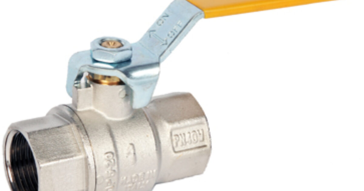 Yellow Handle Lever Ball Valve | Brass Ball Valves | CTS