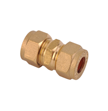 Straight Equal Coupler Brass Compression Fittings | CTS