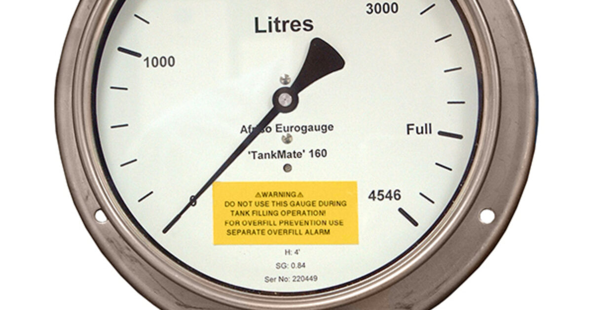 Tankmate® Fuel Tank Gauge | Tank Level Indicator & Contents… | CTS